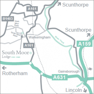 Directions - How to find South Moor Lodge